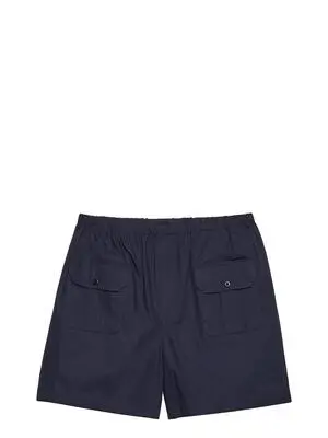 Prada Cotton Poplin Bermudas Navy