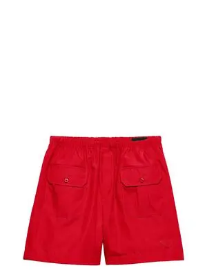 Prada Cotton Poplin Bermudas - Red
