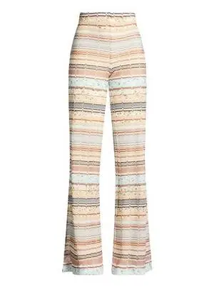 Missoni Wide-leg Intarsia-knit Pants - Blue