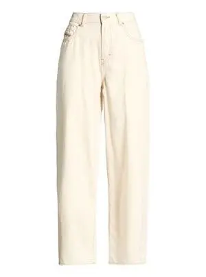 DIESEL Wide-leg Jeans - White
