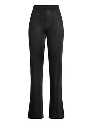 Missoni Metallic Knit Bootcut Pants - Black