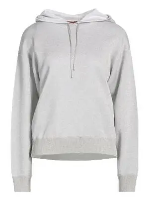 Missoni Hooded Metallic Knit Sweater - Silver