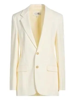 MAISON MARGIELA Single-breasted Blazer - White