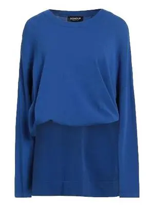 DONDUP Viscose Blend Knit Sweater - Blue