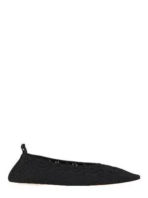 ALYSI Accessoreria Ballet Flats - Black