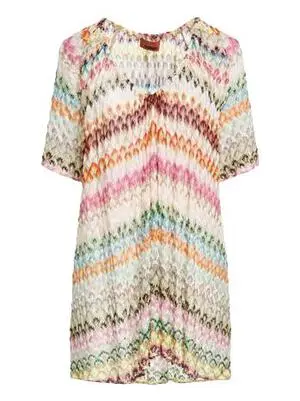 Missoni Knitted Viscose Top - Beige
