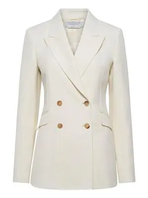 Gabriela Hearst Stephanie Wool Blazer - Ivory