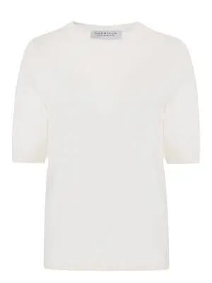 Gabriela Hearst Brunner Knit T-shirt - Ivory