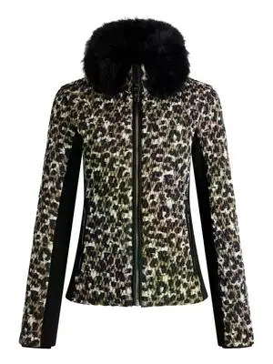 Fusalp Leopard-print Ski Jacket - Brown