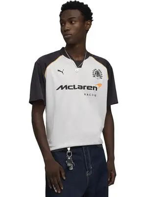 PUMA X Mclaren Racing Relaxed Fit Jersey - Gray