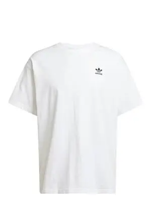 Adidas Trefoil Essentials Oversized Tee Shirt - White