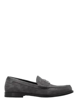 Dolce & Gabbana Suede Loafers - Grigio Piombo