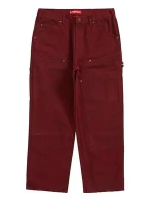 Supreme Canvas Double Knee Painter Pant - Red