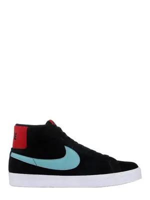 Nike Sb Blazer Mid - Black/sea Crystal/varsity Red