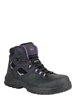 HOSS BOOT COMPANY Hoss Lacy 6-inch Composite Toe Work Boot - Black