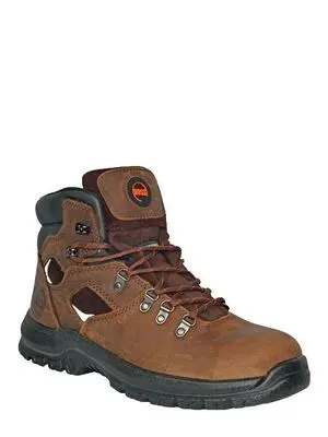 HOSS BOOT COMPANY Adam 6 Inch Steel Toe Work Boot - Brown