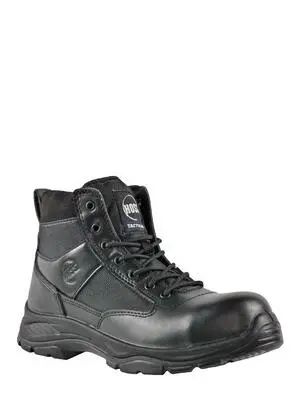 HOSS BOOT COMPANY Hoss Watchman 6 Inch Composite Toe Work Boots - Black