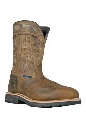 HOSS BOOT COMPANY Brisbee Composite Toe Work Boots - Brown
