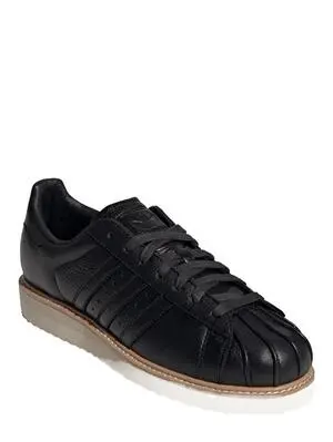 Adidas Gender Inclusive Superstar Lux Sneaker - Black/black/sandstone