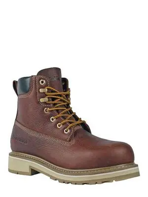 DIEHARD Crusader Composite Toe Waterproof Work Boots - Burgundy