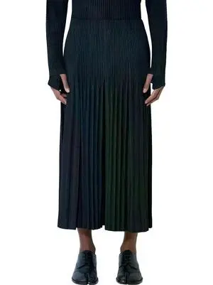 Issey Miyake Pleated Elasticated Trousers - Black