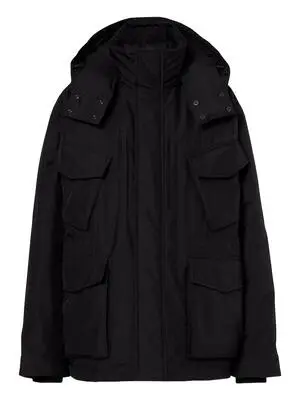 Saint Laurent Technical Canvas Down Ski Jacket - Black