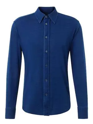 TOM FORD Cotton Shirt - Blue