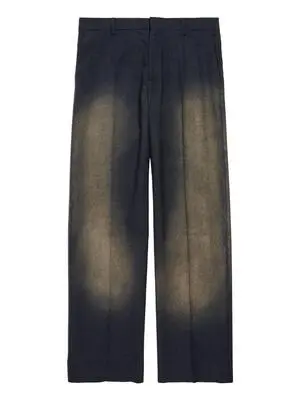 Balenciaga Faded Tailored Trousers - Grey & Silver