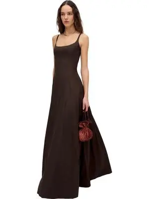 REFORMATION Royann Maxi Dress - Brown