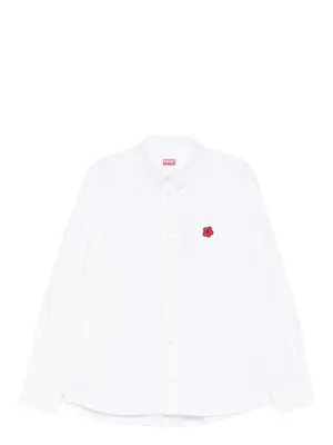 Kenzo Boke Flower Cotton Shirt - White