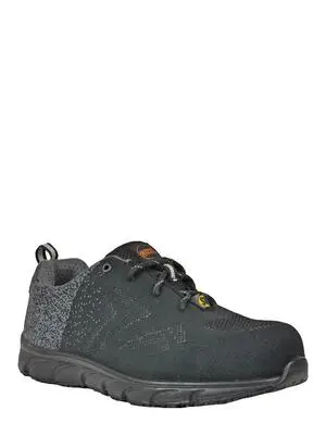 HOSS BOOT COMPANY Beedle Sd Composite Toe Work Shoe - Black/grey
