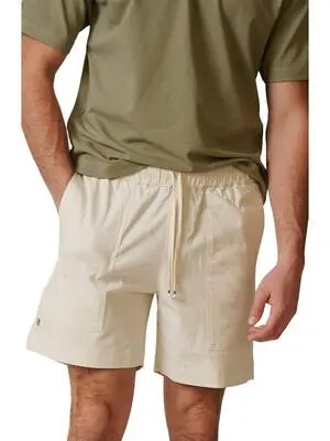 LEISURE LAB Cotton Ripstop Utility Shorts - Northstar