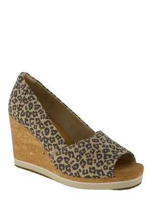 Toms Essential Wedge Pumps - Beige/khaki
