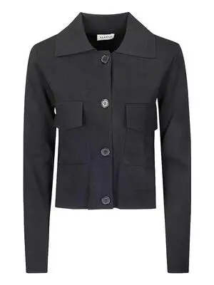P.a.r.o.s.h Flap-pocket Jacket - Black