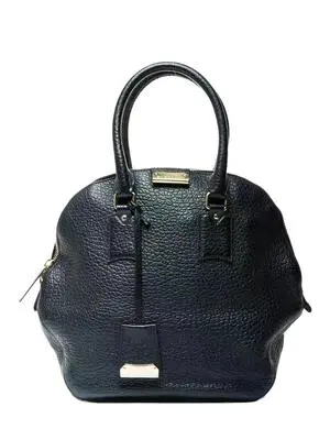 Burberry Leather Handbag - Black