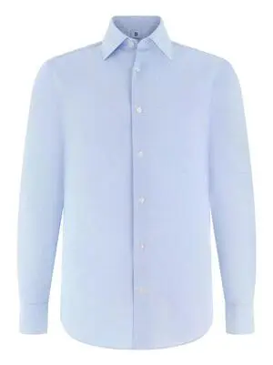 Boggi Milano Jersey Shirt - Blue