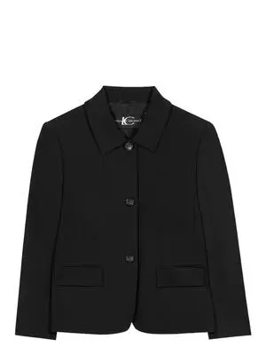 LUISA CERANO Button Techno Blazer