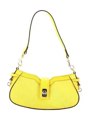 Gucci Gg Canvas Mini Shoulder Bag - Yellow
