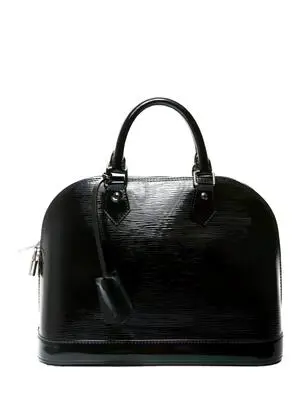 LOUIS VUITTON 2011 Alma Epi Electric Pm Tote Bag - Black