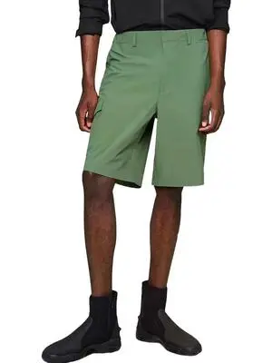 Rains Suva Hardshell Cargo Shorts - Green