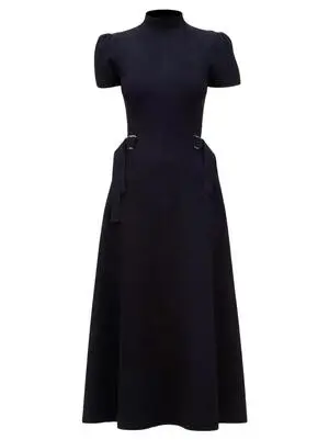 3.1 Phillip Lim Compact Tulip Midi Dress - Black