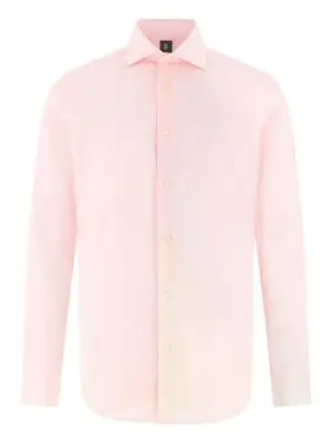Boggi Milano Windsor-collar Shirt - Pink