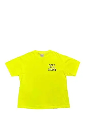 GALLERY DEPT. Logo-print Short-sleeve T-shirt - Yellow