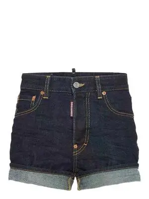 Dsquared2 Cuffed Shorts - Blue