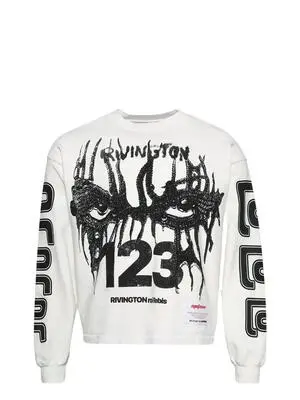 RRR123 Long-sleeve Sweatshirt - White
