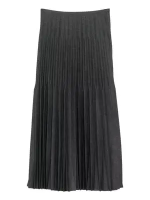 JNBY Pleated Midi Skirt - Grey