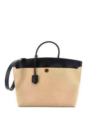 Burberry Society Top Handle Satchel - Black