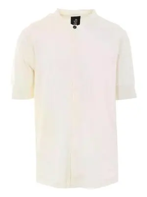 THOM KROM Buttoned Short-sleeve Shirt - Neutrals