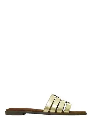 Tory Burch Ines Slides - Gold