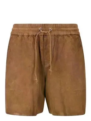 P.a.r.o.s.h Mafra Drawstring Shorts - Brown